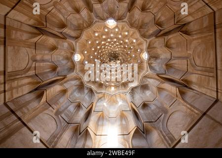 interior of the dome of the Zumurrud Khatun Mausoleum. also known as ...