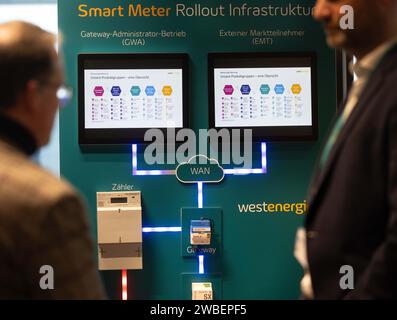 Arnsberg, Germany. 10th Jan, 2024. View of an informative panel about ...