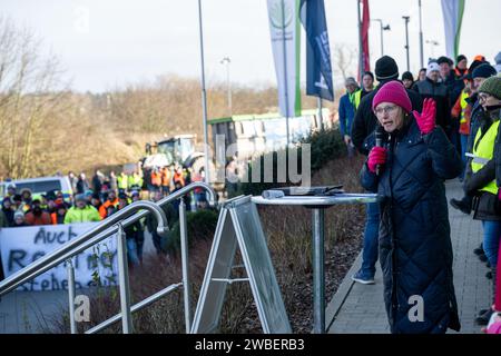 Bamberg, Germany. 08th Jan, 2024. Member of the Bundestag Lisa Badum ...
