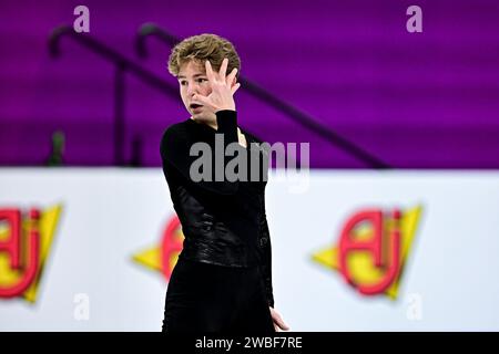Fedor CHITIPAKHOVIAN (ARM), during Men Short Program, at the ISU ...