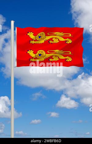 The flag of Normandy, Studio Stock Photo - Alamy