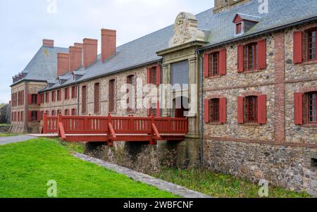 Fortress Louisburg Entrance Sydney Canada Stock Photo - Alamy