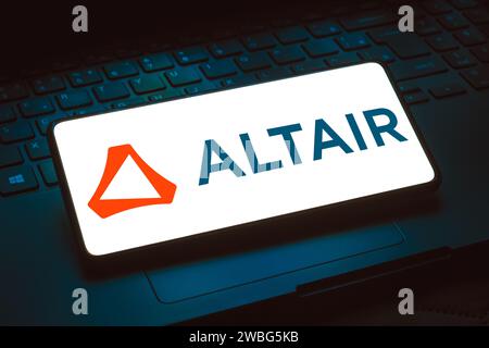 In this photo illustration, the logo of engineering and energy company ...