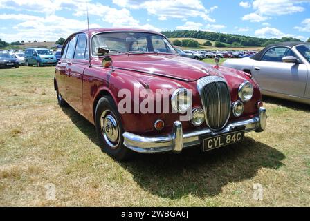 A 1965 Daimler V8-250 parked on display at the 47th Historic Vehicle ...
