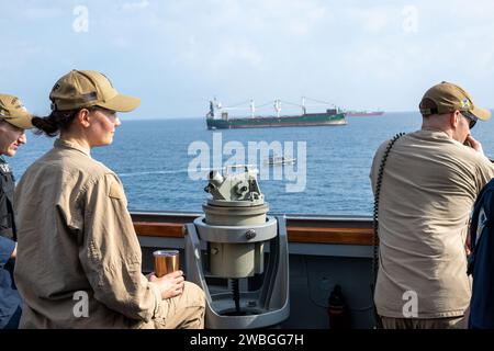 Operation Prosperity Guardian, Red Sea on Jan. 31, 2024. Photo by Chris ...