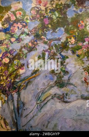 painting, "The Roses" by Claude Monet from 1925-1926 Stock Photo - Alamy