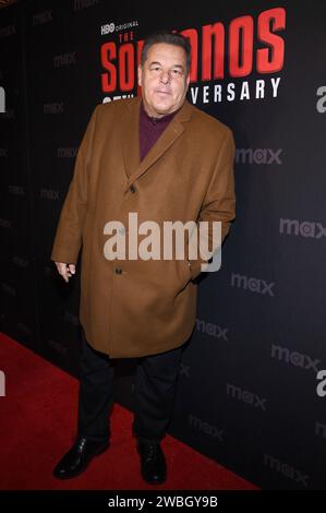Steve Schirripa attends HBO's "The Sopranos" 25th anniversary celebration The Family Dinner at ...