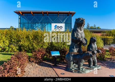Entrance of Assiniboine Park Zoo in Winnipeg, Canada Stock Photo - Alamy