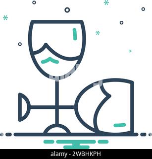 Icon for glass ,sandblast Stock Vector Image & Art - Alamy