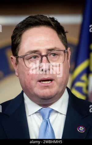 United States Representative Mike Flood (Republican of Nebraska) offers ...