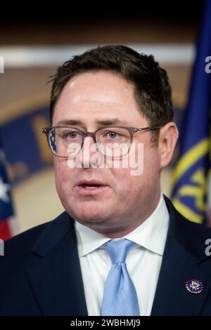 United States Representative Mike Flood (Republican of Nebraska) offers ...