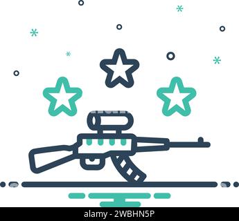 Icon for gun, musket Stock Vector Image & Art - Alamy