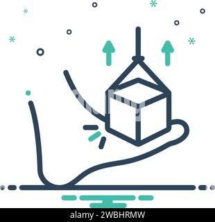 Icon for decompress,leg Stock Vector Image & Art - Alamy