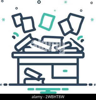 Icon for disorganize,haphazard Stock Vector Image & Art - Alamy