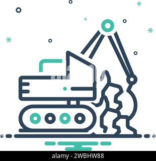 Icon for geotechnics,geotechnical Stock Vector Image & Art - Alamy