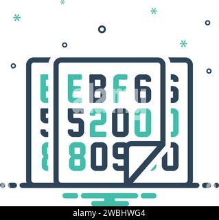 Icon for hexadecimal,data Stock Vector Image & Art - Alamy