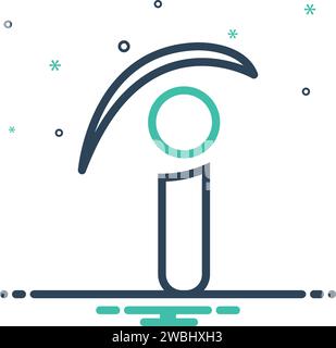 Indeed icon Logo sign in thin line outline set and group collection ...