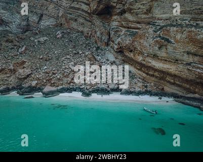 Aerial view of Shoab beach, Socotra, Yemen Stock Photo - Alamy
