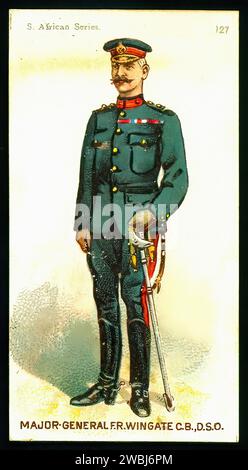 General Wingate - Vintage Cigarette Card Illustration Stock Photo - Alamy