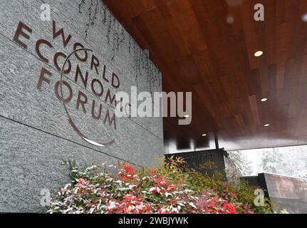 Geneva, Switzerland. 9th Jan, 2024. World Economic Forum (WEF ...