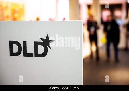 Munich, Germany. 11th Jan, 2024. Steffi Czerny, DLD founder, speaks at ...