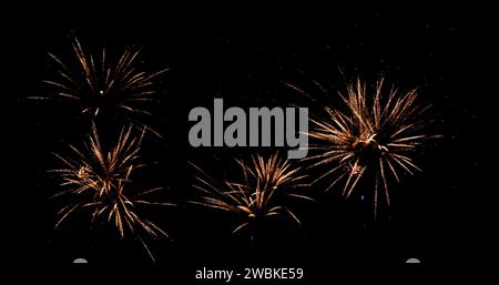 Fireworks at Deauville in Normandy Stock Photo - Alamy