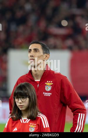 Benfica's Angel Di Maria (11) scores past Auckland City goalkeeper ...