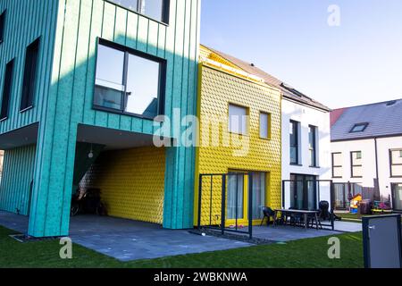 Single-family homes in Mannheim's Franklin neighbourhood on the site of ...