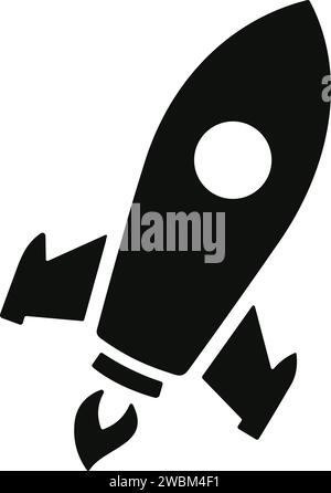 Rocket icon, flat style Stock Vector Image & Art - Alamy