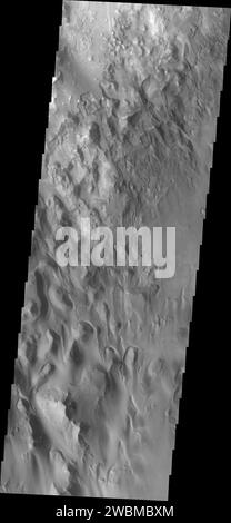 This NASA Mars Odyssey image shows the cliff-face sidewall of Ophir ...