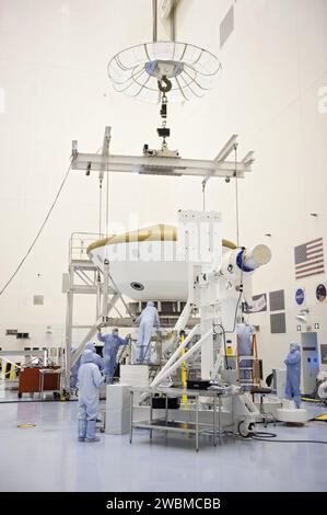 Mars Science Laboratory aeroshell. Heat shield (bottom) and backshell ...