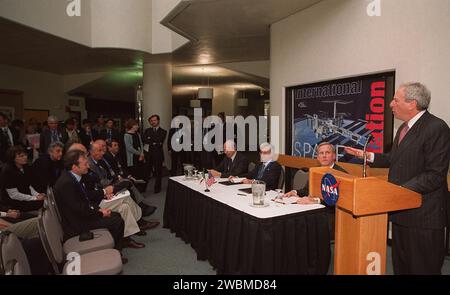At a signing ceremony between the Italian Space Agency (ASI) and NASA ...