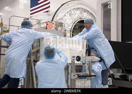 STS-135 Resupply Stowage Platform Stock Photo - Alamy