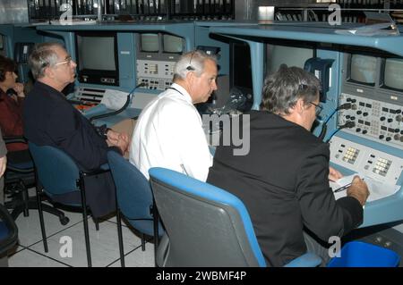 control consoles of the space shuttle, johnson space center, houston ...