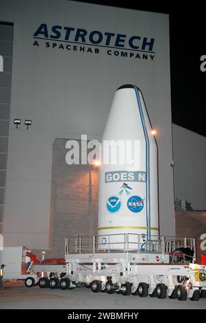 KENNEDY SPACE CENTER, FLA. - Sitting atop a transporter, the ...