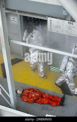 CAPE CANAVERAL, Fla. – An emergency exit, or Mode II/IV, exercise is ...