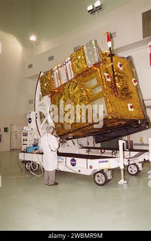 CAPE CANAVERAL, Fla. -- The Tracking and Data Relay Satellite known as ...