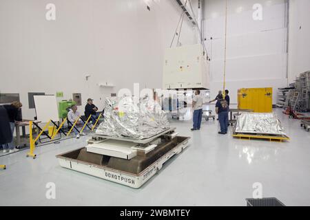 CAPE CANAVERAL, Fla. – The shipping container with NASA's Solar ...