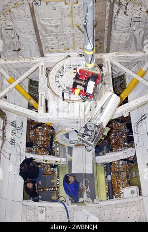CAPE CANAVERAL, Fla. – Inside Orbiter Processing Facility-2 at NASA’s ...
