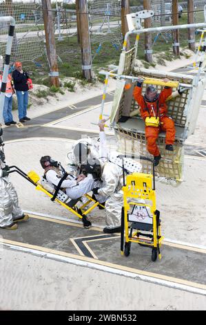 CAPE CANAVERAL, Fla. – An emergency exit, or Mode II/IV, exercise is ...