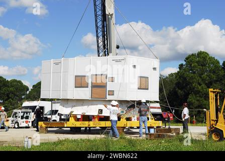 CAPE CANAVERAL, Fla. – The shipping container with NASA's Solar ...
