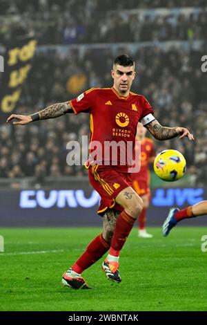 Olimpico Stadium, Rome, Italy - Gianluca Mancini of AS Roma during ...