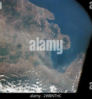 View from space of Luzon, the largest island in the Philippines Stock ...
