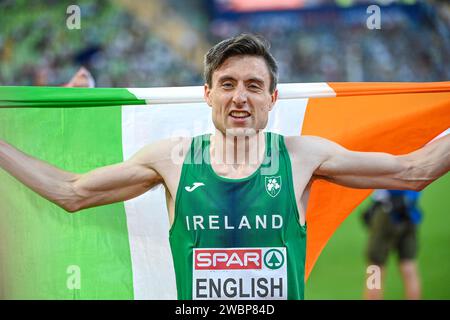 Mark English (Ireland). 800m bronze medal. European Championships ...