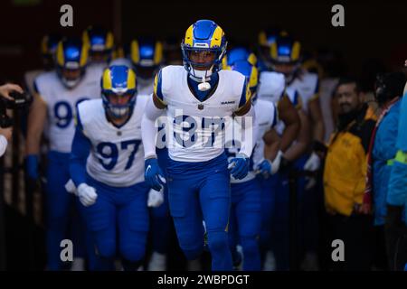 Los Angeles Rams safety Quentin Lake recovers a fumble by Baltimore ...