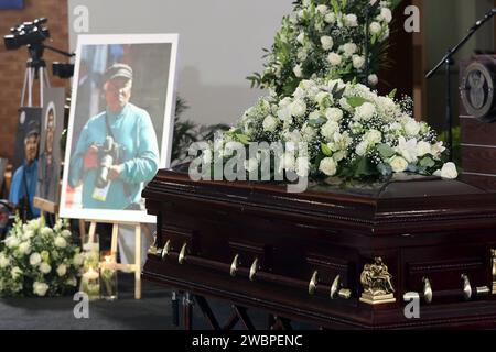 January 10, 2024. Funeral service of the late Peter Magubane at ...