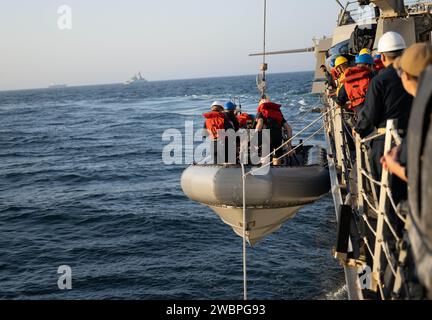 Operation Prosperity Guardian, Red Sea on Jan. 31, 2024. Photo by Chris ...