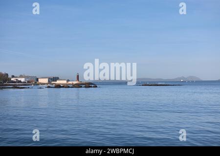 The Sea Museum in Vigo has a long pier where they have rebuilt the old ...