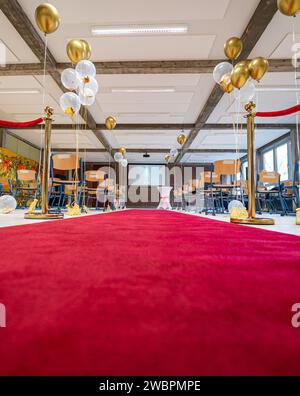 German Abitur Graduation Award sculptures preparations for surprise ...