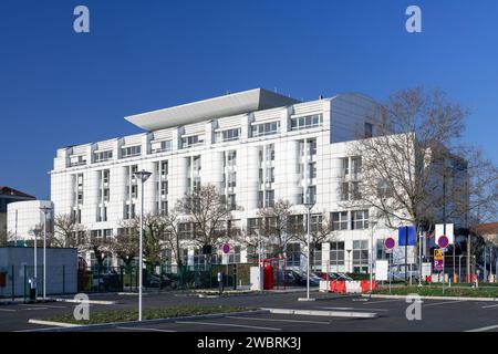 Buildings of the Centre Hospitalier Universitaire (CHU) de Nantes, an ...